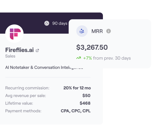 Affiliate Software for SaaS - For SaaS